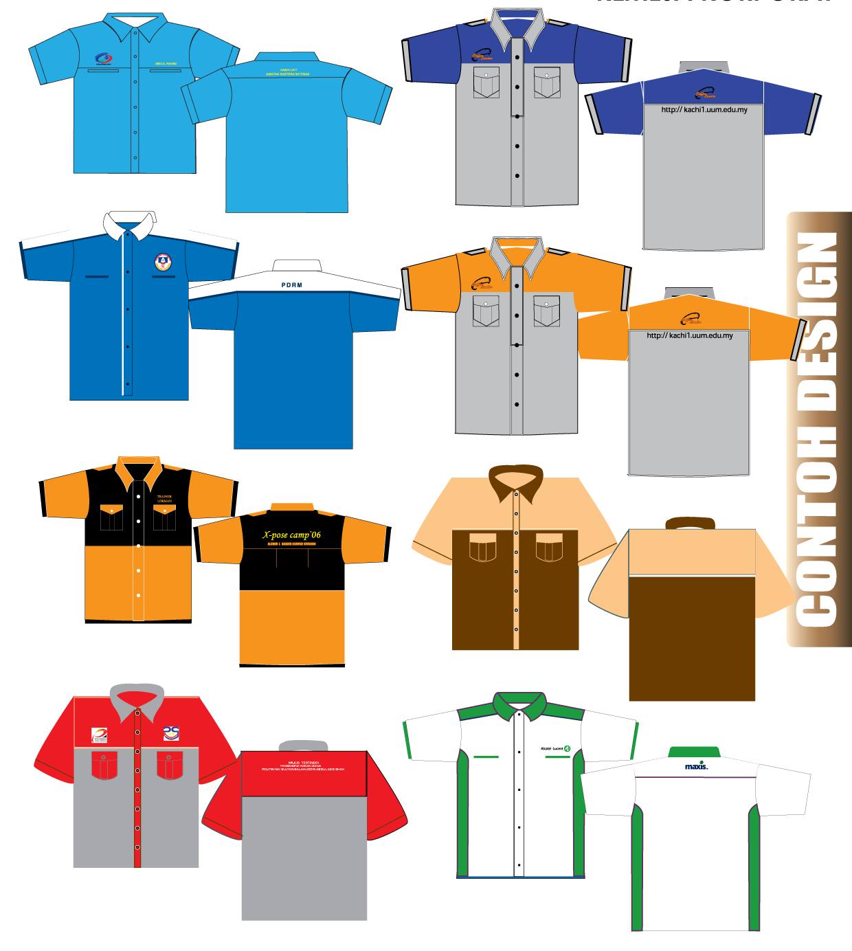 Kemeja Seragam Dinas - Eraine Clothing Indonesia